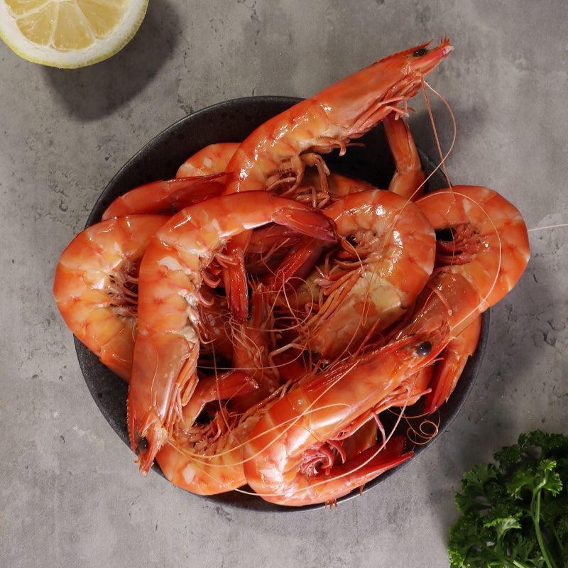 Jumbo Australian U10 Cooked King Prawns (Frozen) per kg | FishMe ...
