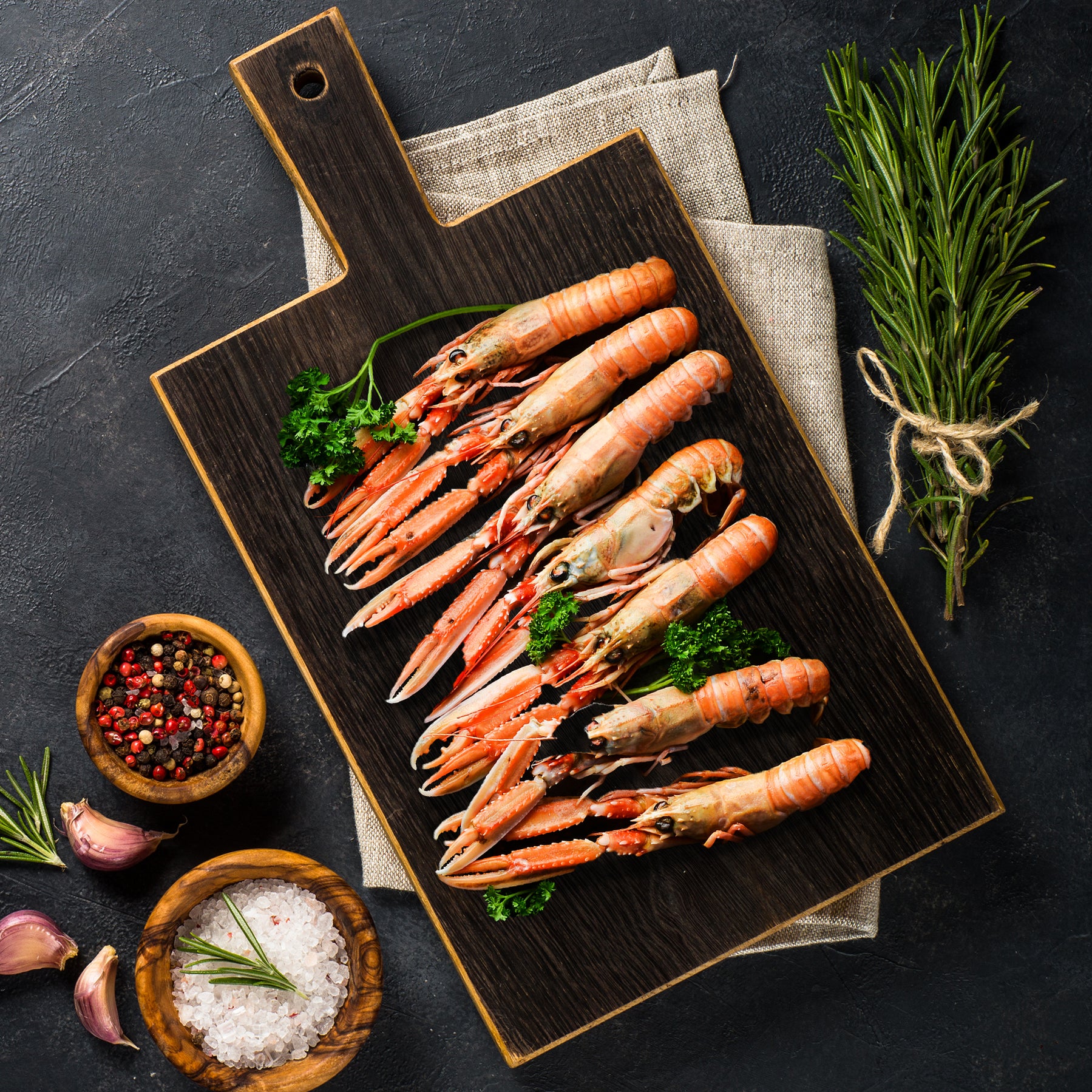 WA Sashimi-grade Scampi No. 3 per kg (Frozen) — fishme.com.au